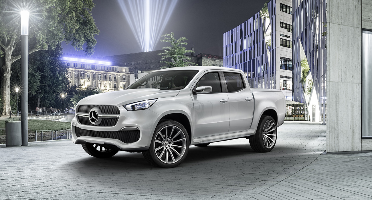 Pick-up Mercedes: svelato il Concept X-Class - Mezzi Commerciali