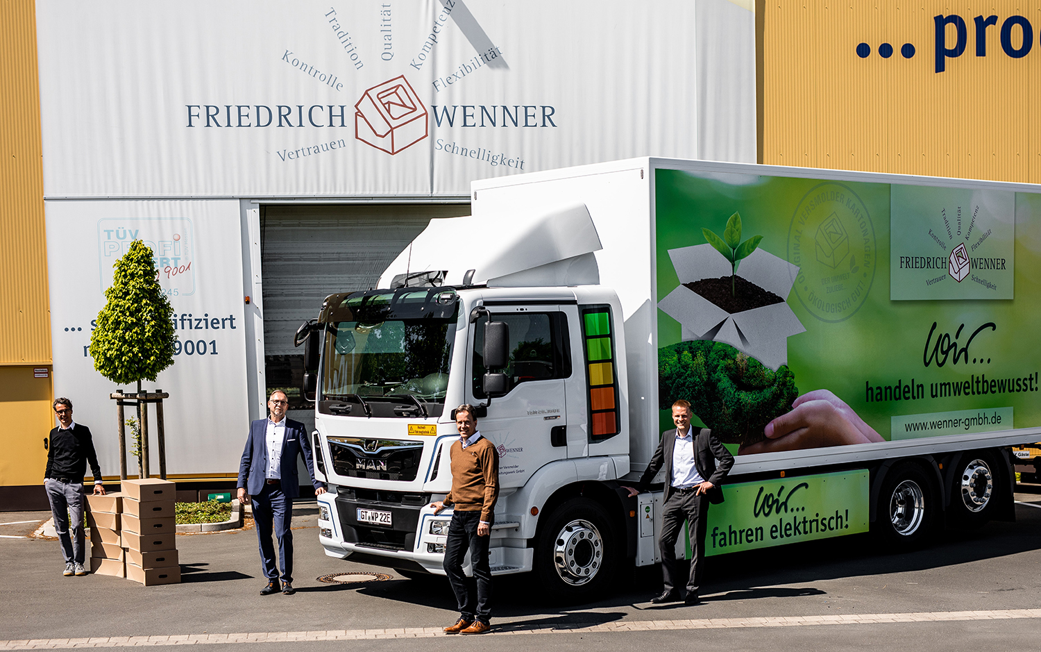 Friedrich Wenner GmbH sceglie il MAN eTGM - Mezzi Commerciali