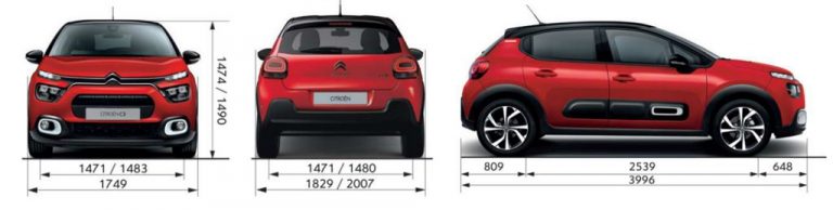 Citroen C3: listino prezzi 2025, dimensioni e consumi
