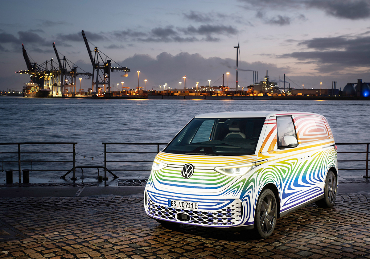 Volkswagen ID. Buzz: l'erede elettrico del Bulli in versione cargo ...