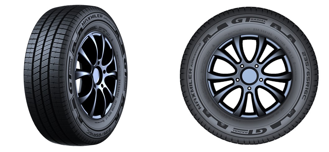 Nuovo GT Radial Maxmiler AllSeasons2, etichetta A in frenata sul bagnato - Mezzi Commerciali