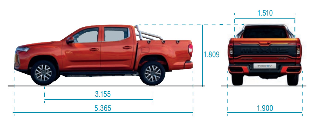 Maxus T90 EV: listino prezzi 2026, dimensioni e consumi