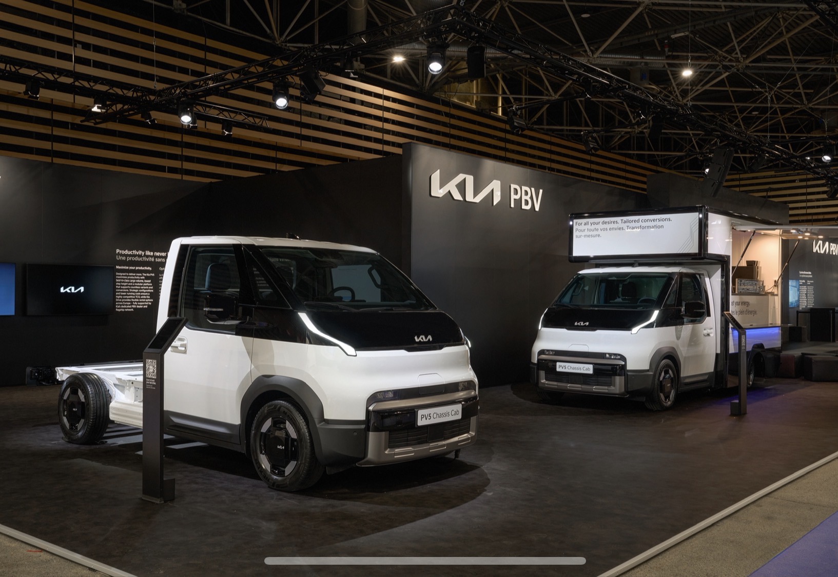 Kia PV5 Chassis Cab: debutto a SOLUTRANS e IVOTY 2025 - Mezzi Commerciali