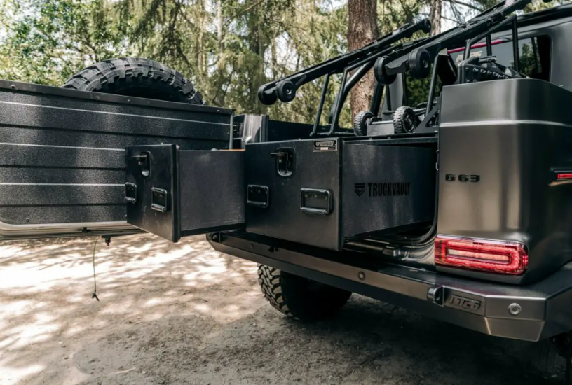 Il Mercedes-AMG G63 si trasforma in pick-up da campeggio - Mezzi ...