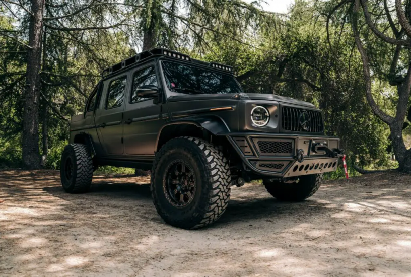 Il Mercedes-AMG G63 si trasforma in pick-up da campeggio - Mezzi ...