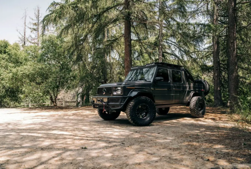 Il Mercedes-AMG G63 si trasforma in pick-up da campeggio - Mezzi ...