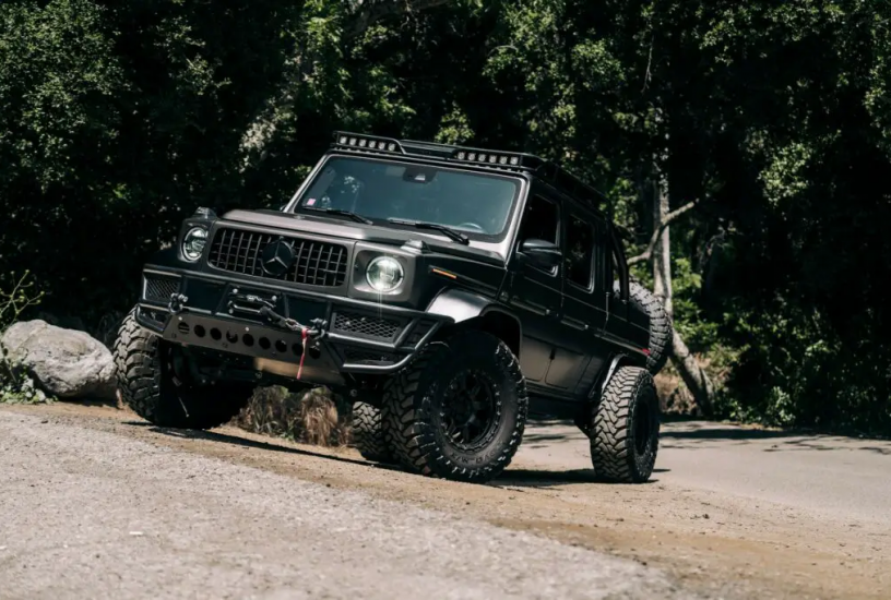 Il Mercedes-AMG G63 si trasforma in pick-up da campeggio - Mezzi ...