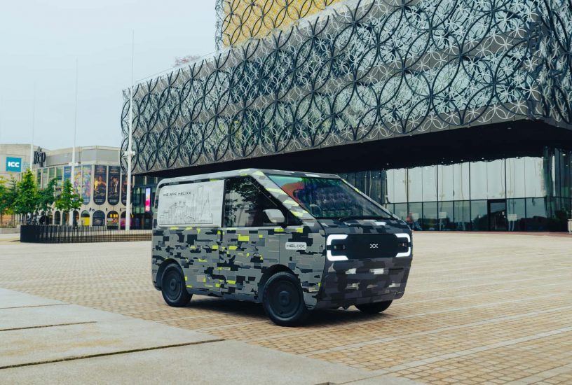 Helixx, il minivan elettrico che si monta come il Lego - Mezzi Commerciali