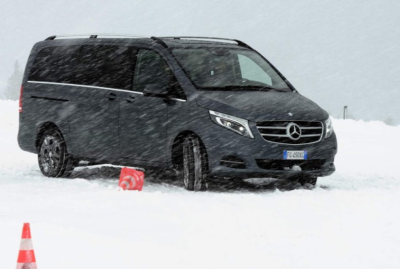 Mercedes-Benz Vito Tourer 4x4, la prova su strada e sulla neve